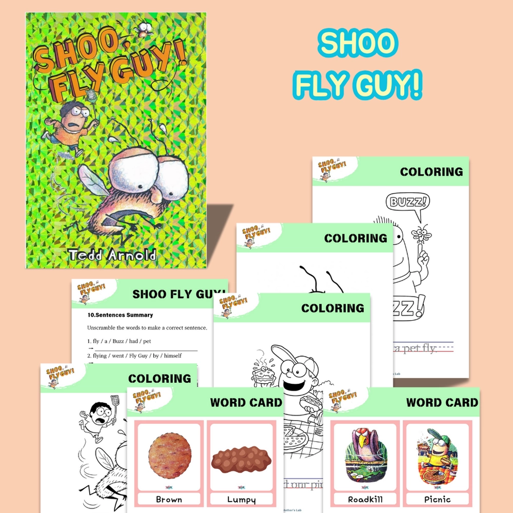 Super! Fly Guy 영어 워크북(PDF)