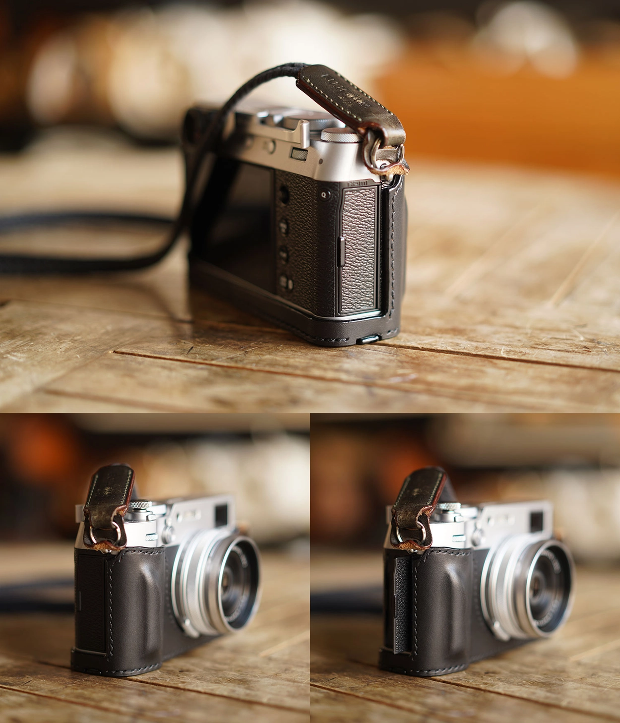 Half-case for Fujifilm X100VI : LEICA CASES & STRAPS by Half-case for Fujifilm X100VI : LEICA CASES & STRAPS by