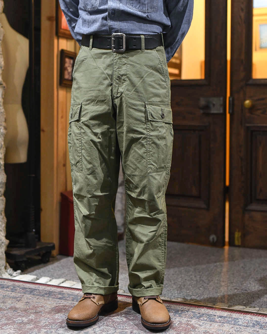 M-43 Reverse Upper Service Shoes TYPE Ⅲ : Semi Basement M-43 Reverse Upper Service Shoes TYPE Ⅲ : Semi Basement