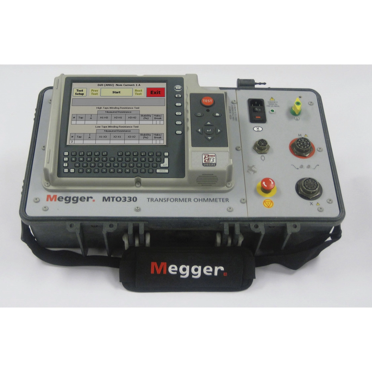 MEGGER MTO 시리즈 변압기 시험기 : 지니어스인더스트리 - 대한민국 No.1 산업장비 공급채널