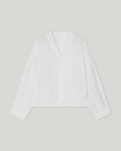 Pola Cotton Skirt [Ivory] : MUARMUS