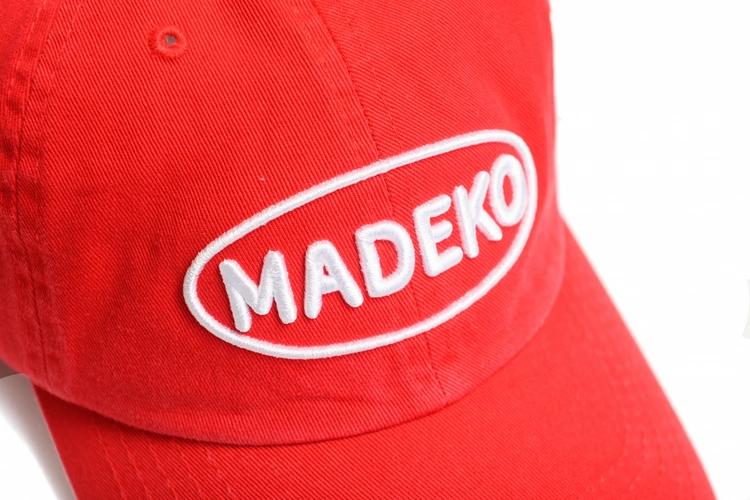 마데코(MADEKO) BALL CAP_RED - 사이즈 & 후기 | 무신사